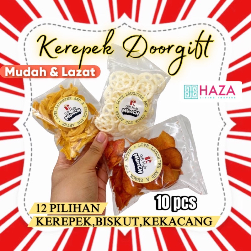 BORONG (10 Set) MUNCH Kerepek Keropok Biskut Goodies Doorgift Kahwin ...