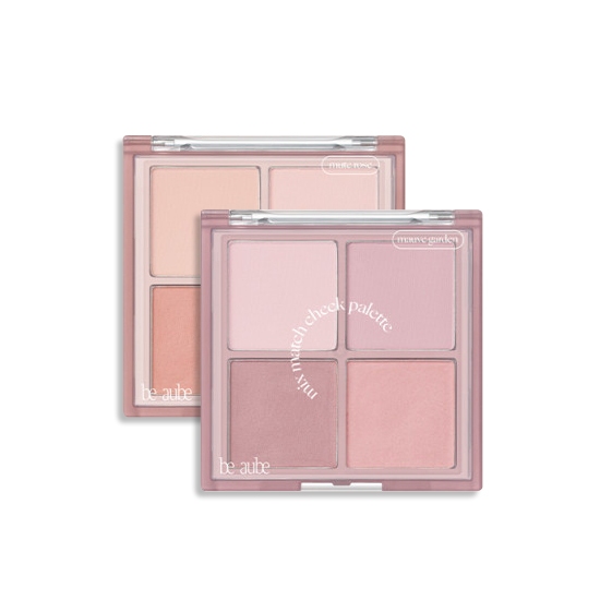 BE AUBE Mix Match Cheek Palette 11.6g | Shopee Malaysia