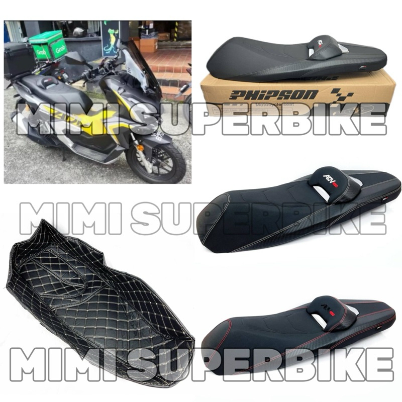 HONDA ADV160 PHIPSON RACING SEAT & INNER STORAGE ACCESSORIES ADV 160 ...