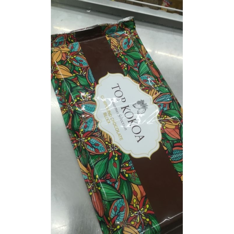 TOP KOKOA DARK COMPOUND BLOCK 1 KG | Shopee Malaysia