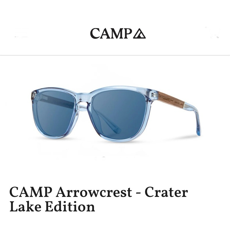 ORIGINAL SHWOOD - Camp Arrowcrest Crater Lake POLARIZED (54MM LENSES ...