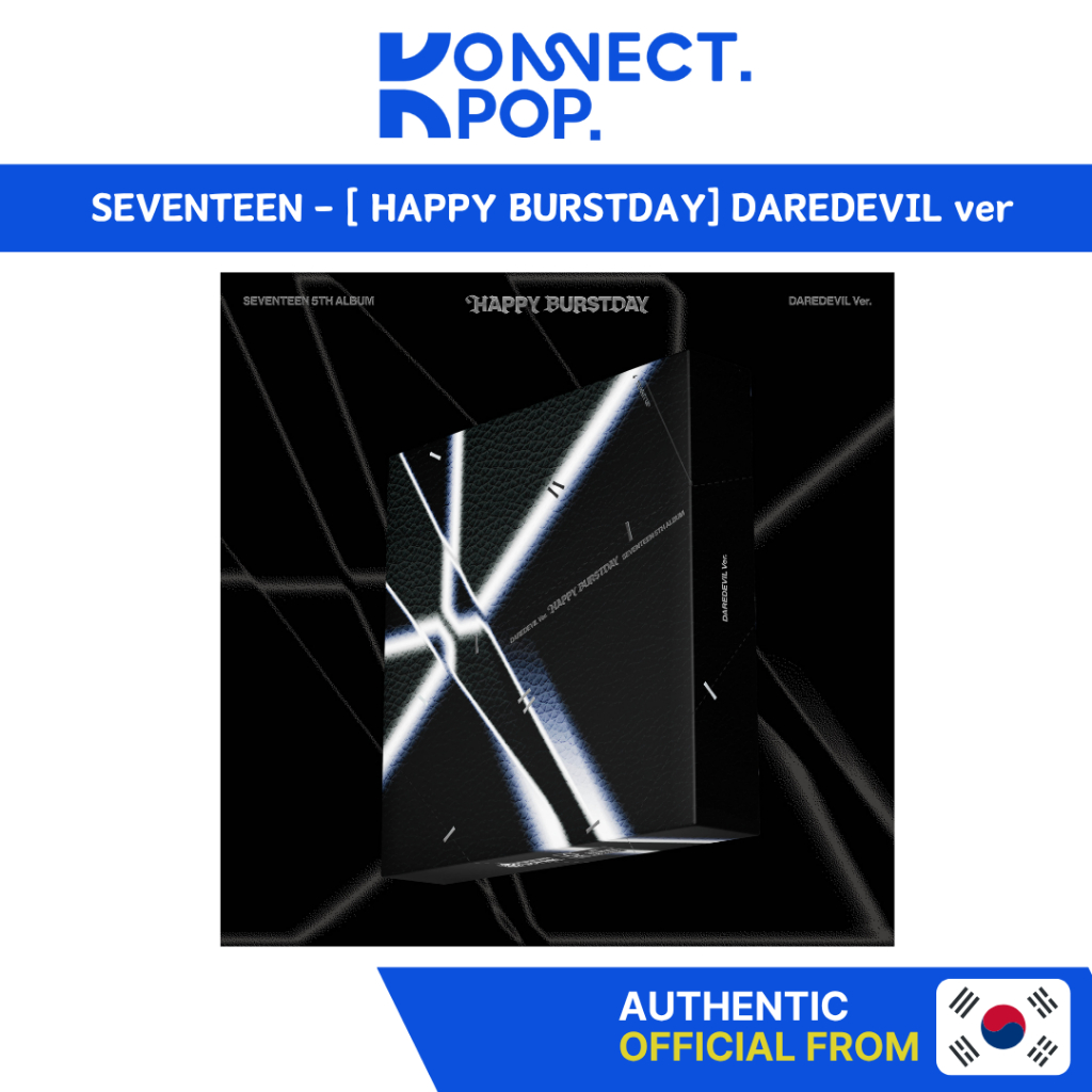 (DAREDEVIL Ver) SEVENTEEN - 5th Album [ HAPPY BURSTDAY ] | Shopee Malaysia