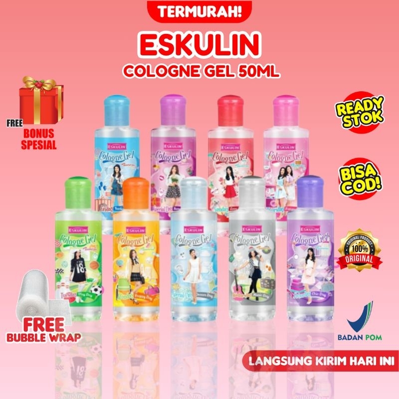 Eskulin Cologne Gel 100ml/50ml | Shopee Malaysia