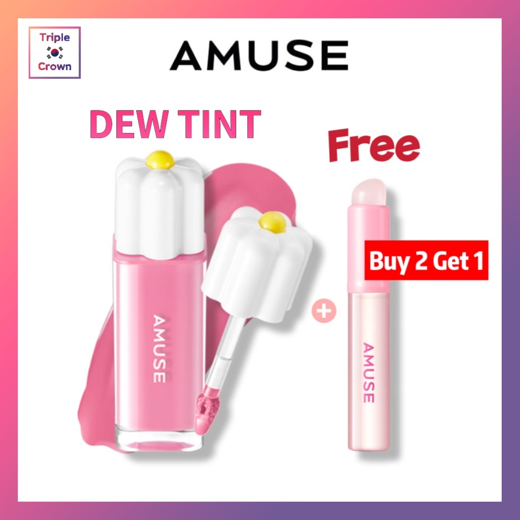 【AMUSE】AMUSE Dew Tint 12Colors (Buy 2 tints and get 1 silicone brush ...