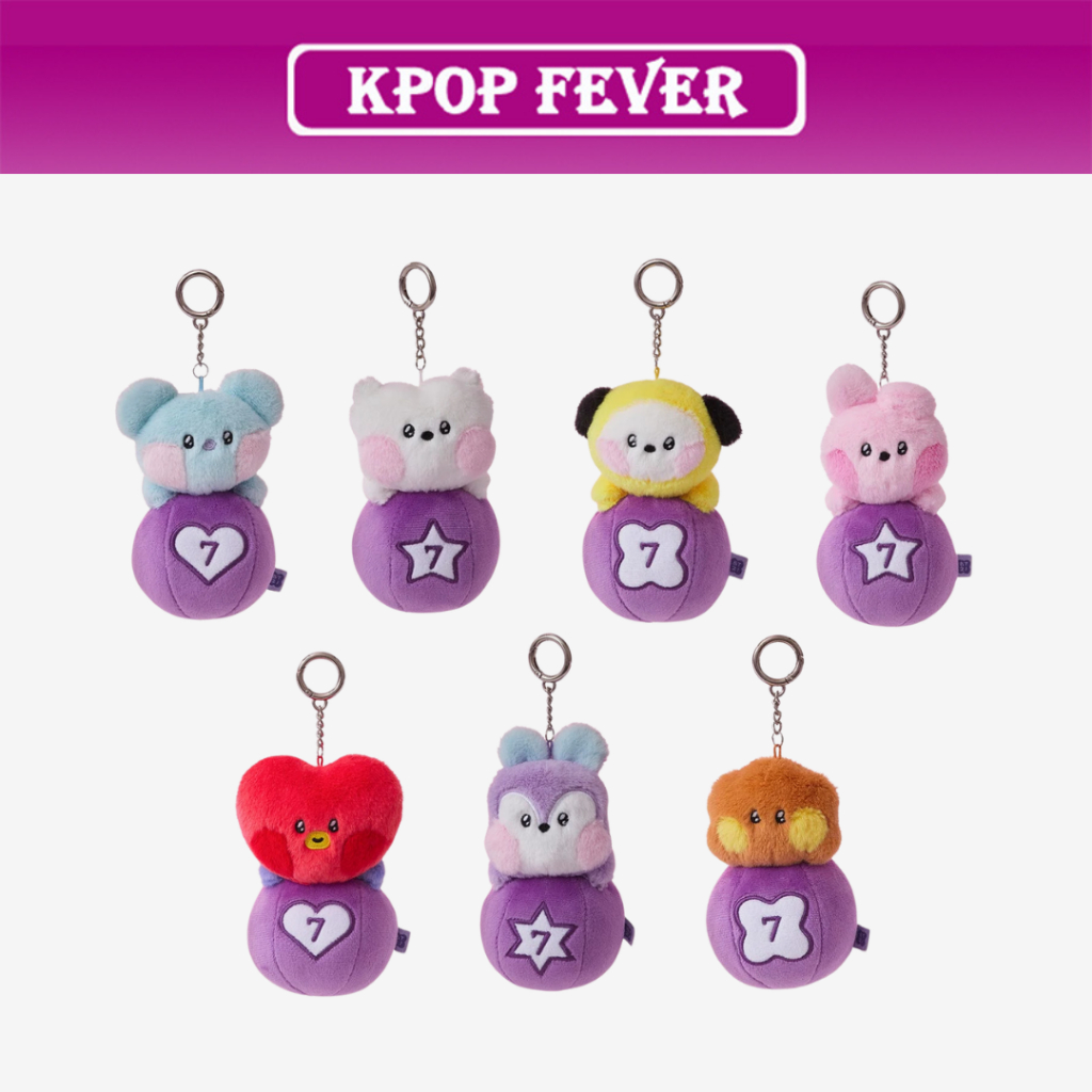 BTS X BT21 - [ minini LUCKY GATCHA ] PLUSH KEYRING | Shopee Malaysia