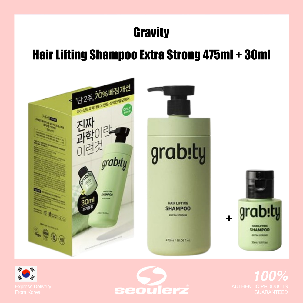 [Gravity] Hair Lifting Shampoo Extra Strong 475ml + 30ml | Shopee Malaysia