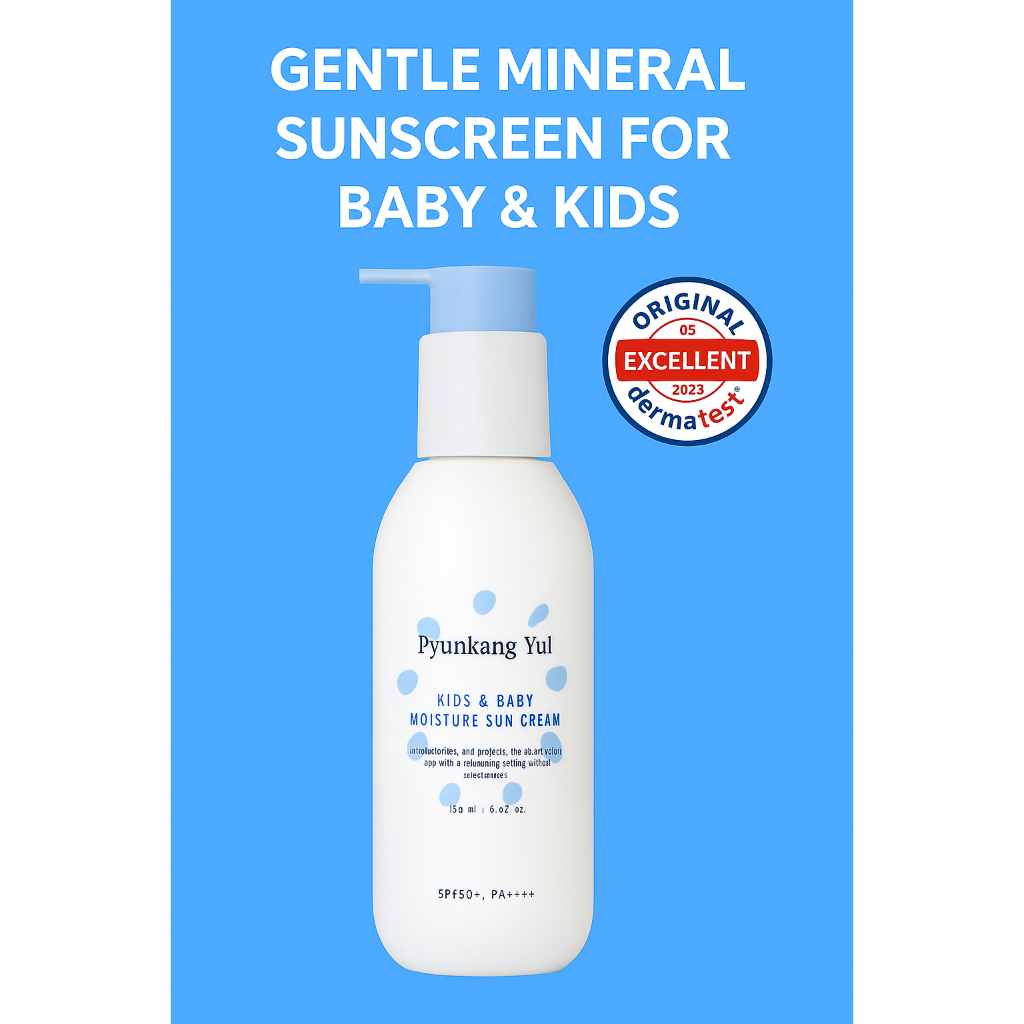 Pyunkang Yul Kids & Baby Moisture Sun Cream SPF50+ PA++++, 150ml ...