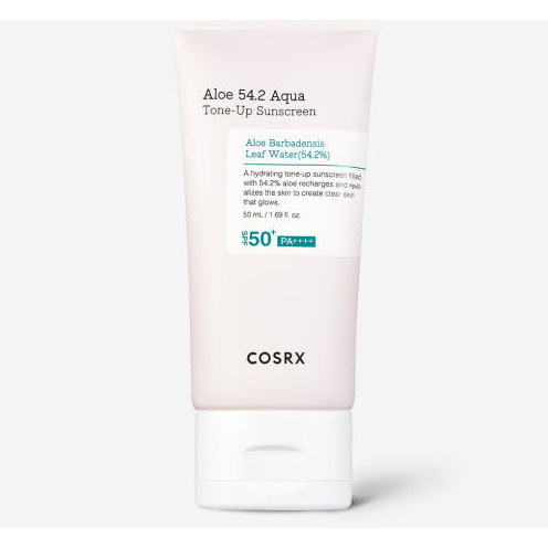 [Cosrx ] Aloe 54.2 Aqua Tone-up Sunscreen SPF 50+ PA++++ 50ml made in korea | Shopee Malaysia