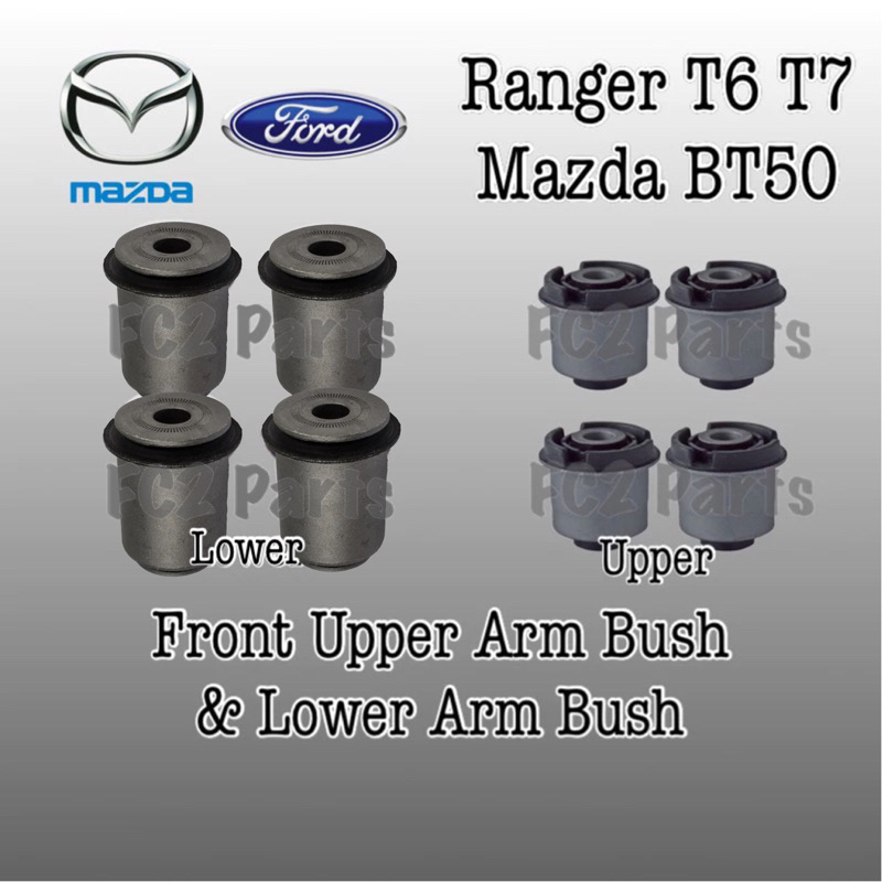 OEM Thailand 1set 8pcs Ford Ranger T6 T7 Mazda BT50 4wd Front Lower Arm ...