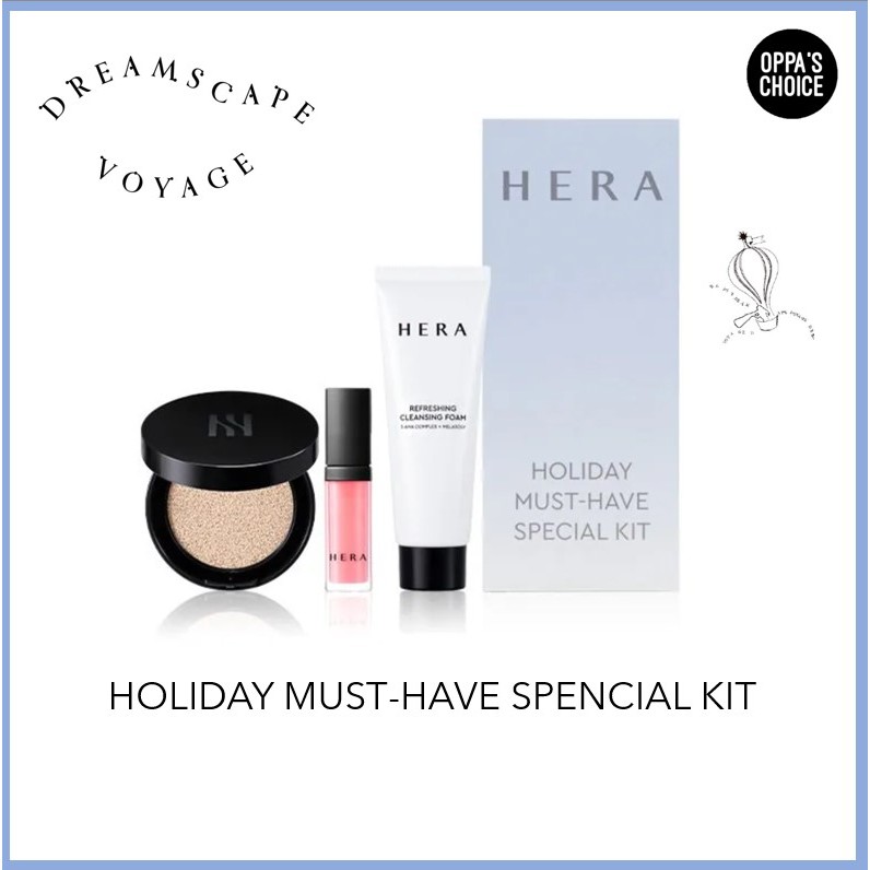 [LIMITED] HERA HOLIDAY MUST-HAVE SPECIAL KIT | Shopee Malaysia