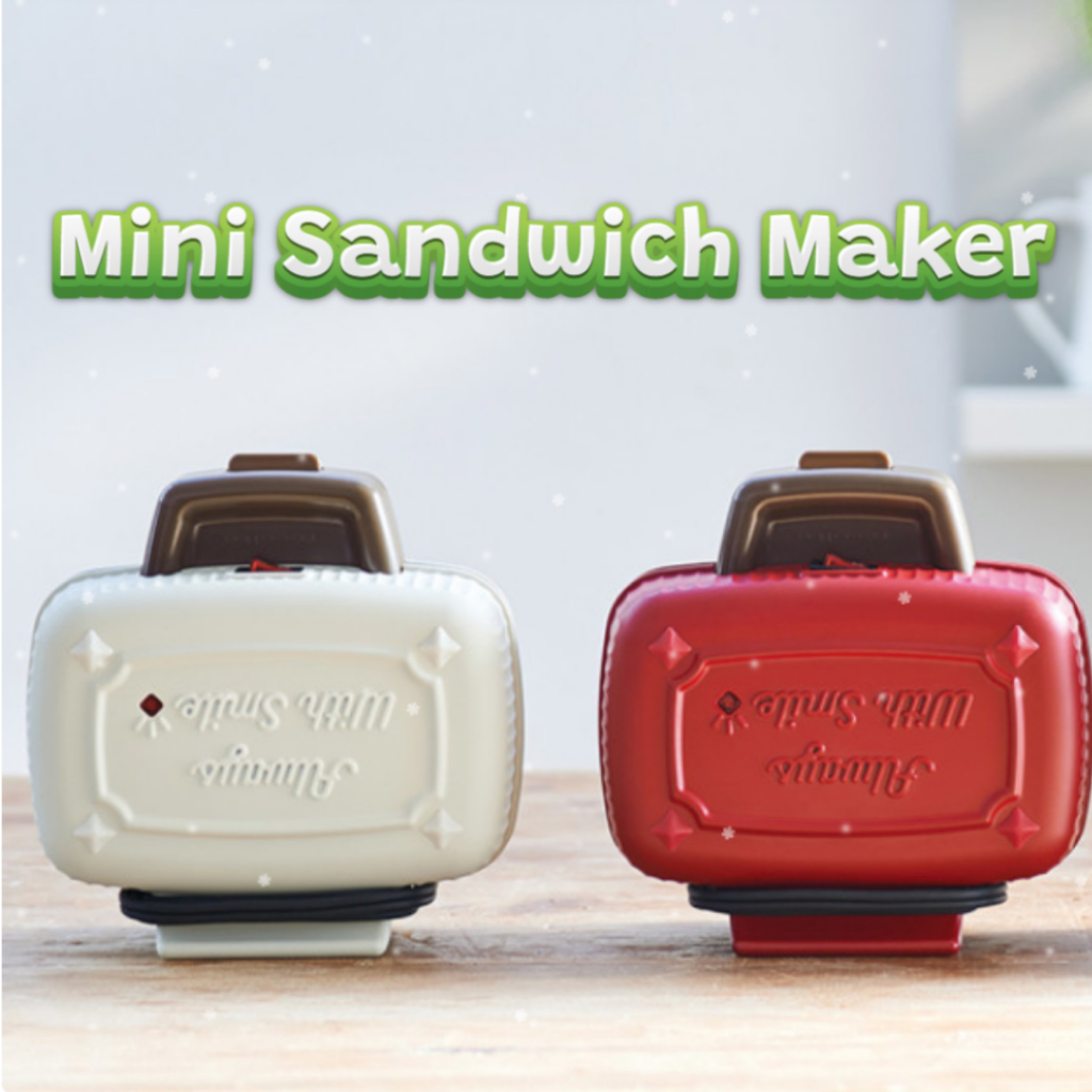 [RECOLTE] Mini Sandwich Maker Toast Breakfast Snack Brunch Toaster ...
