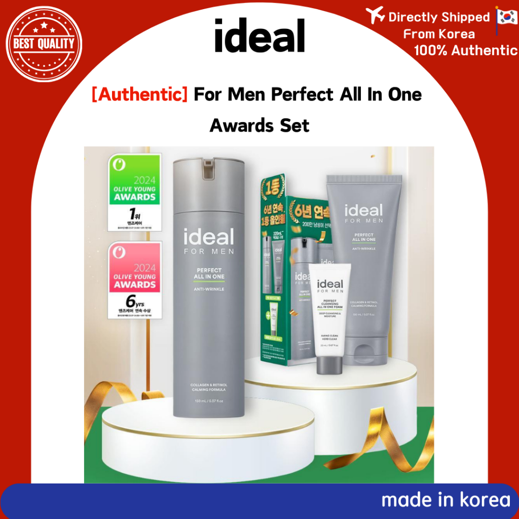 [AUTHENTIC] Ideal for Men Perfect All In One 150mL/Moisturizer/men's ...