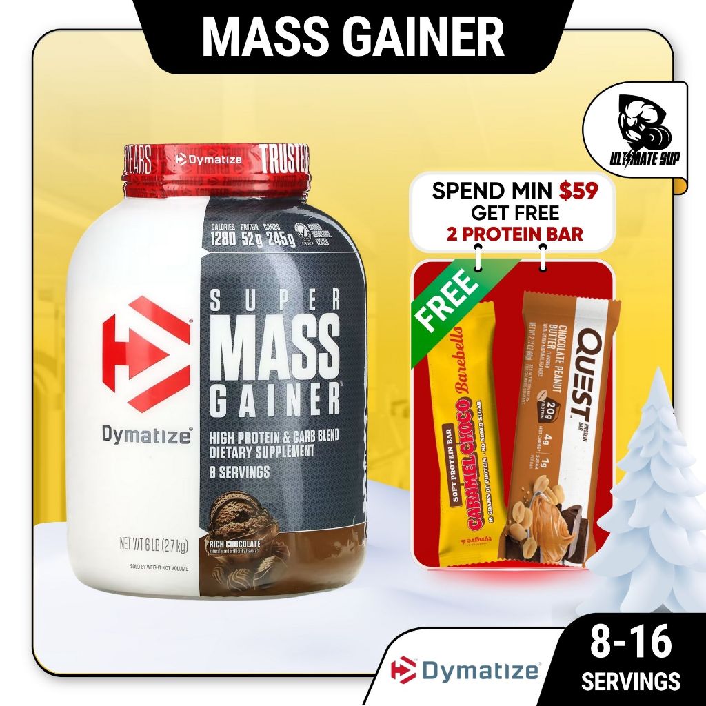Dymatize Nutrition | Super Mass Gainer 6-12lbs | High Protein | Carb ...