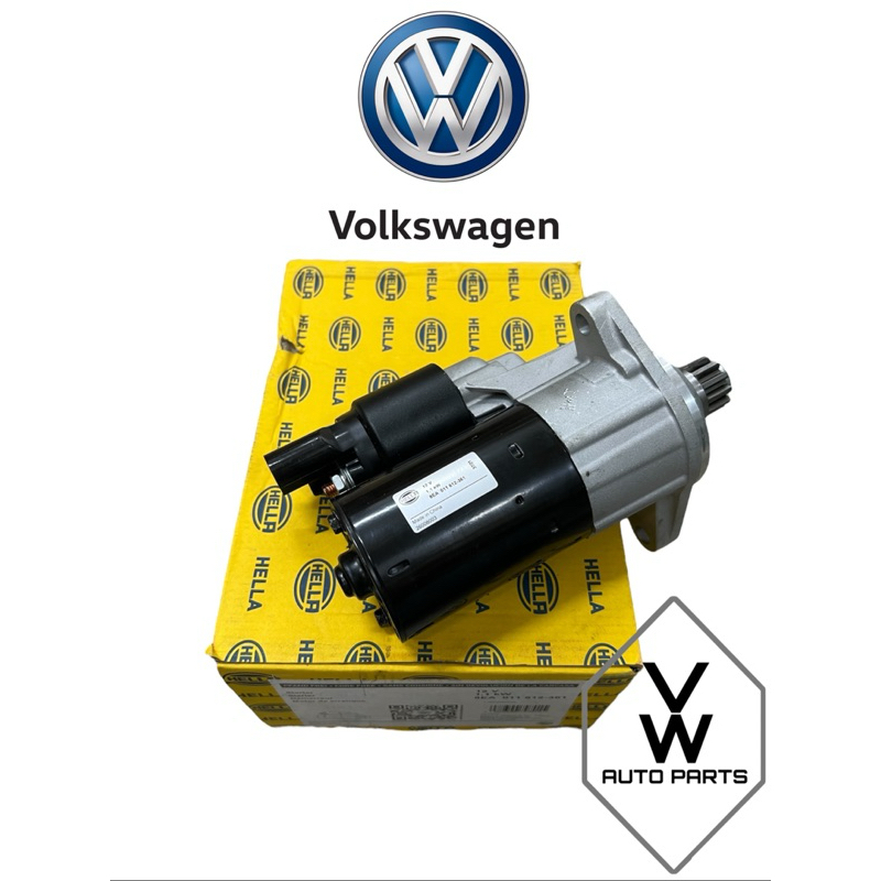 100% ORIGINAL HELLA ) STARTER MOTOR FOR VW GOLF MK6 GTI PASSAT CC ...