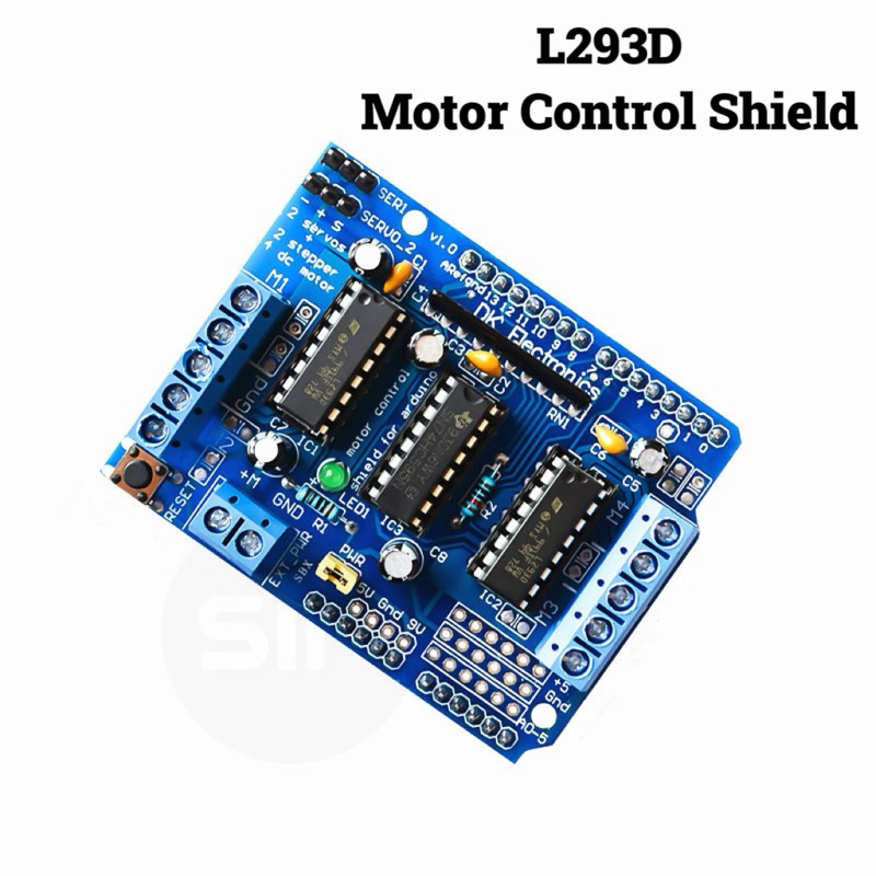 L293D motor control shield motor drive expansion board | Shopee Malaysia