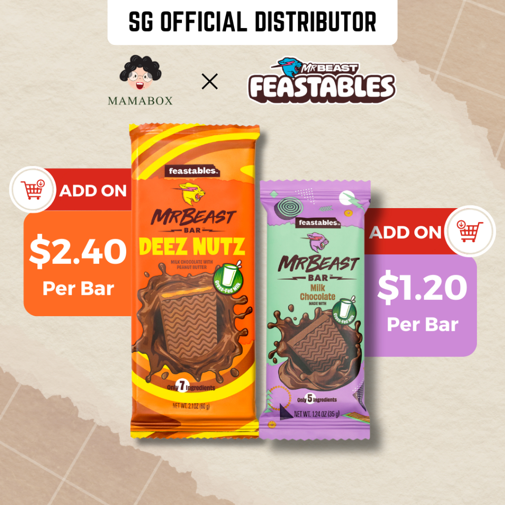 [Add on Deal] Feastables MrBeast | Milk Chocolate | Deez Nutz | 35g,60g ...