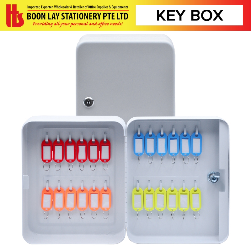 (B-Series) Metal Key Box / Key Cabinet / Key Storage Box Safety Storage ...