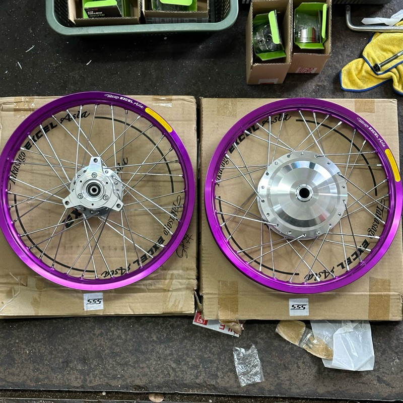 NVX155/AEROX155 RIM TAKASAGO EXCEL ASIA ALLOY RIM1.6X17 LIDI(RCB)HUB ...