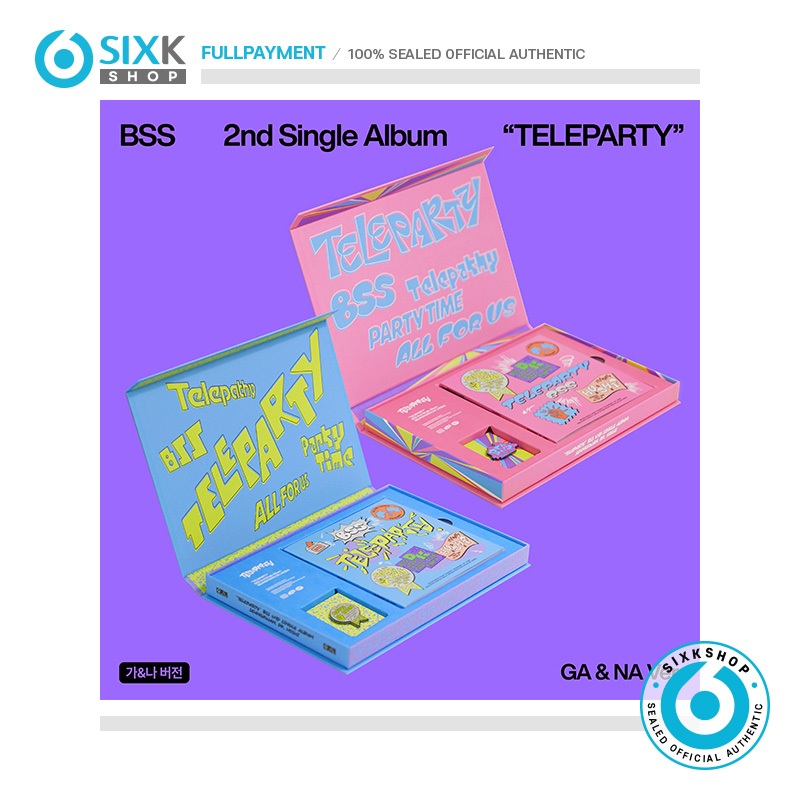 (POB) BSS 2nd Single Album [TELEPARTY] | Shopee Malaysia