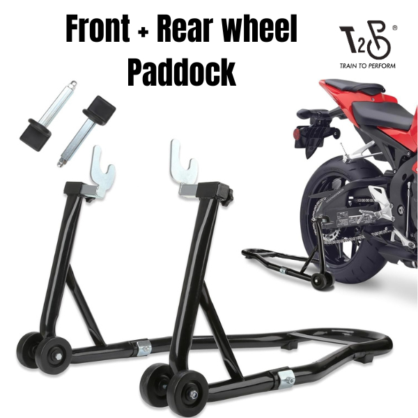 T2P Motorcycle Paddock Stand Sport Bike Rear Wheel Lift Swingarm ...