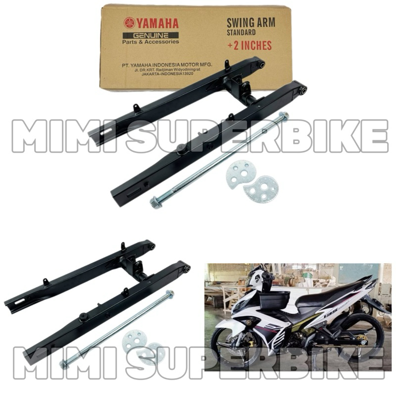 YAMAHA LC135 V1-V9 FI SWING ARM STANDARD 59CM LONG 2 INCH PANJANG 2 ...