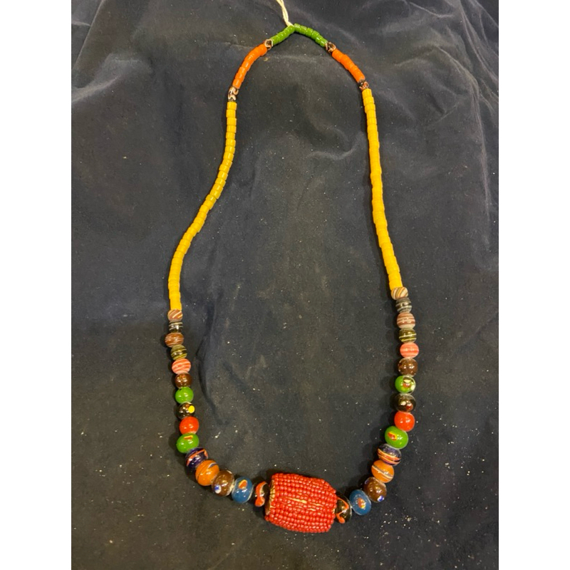 BN007 Sarawak Traditional Bead Manik Buah “Kabo” Necklace Handicraft ...