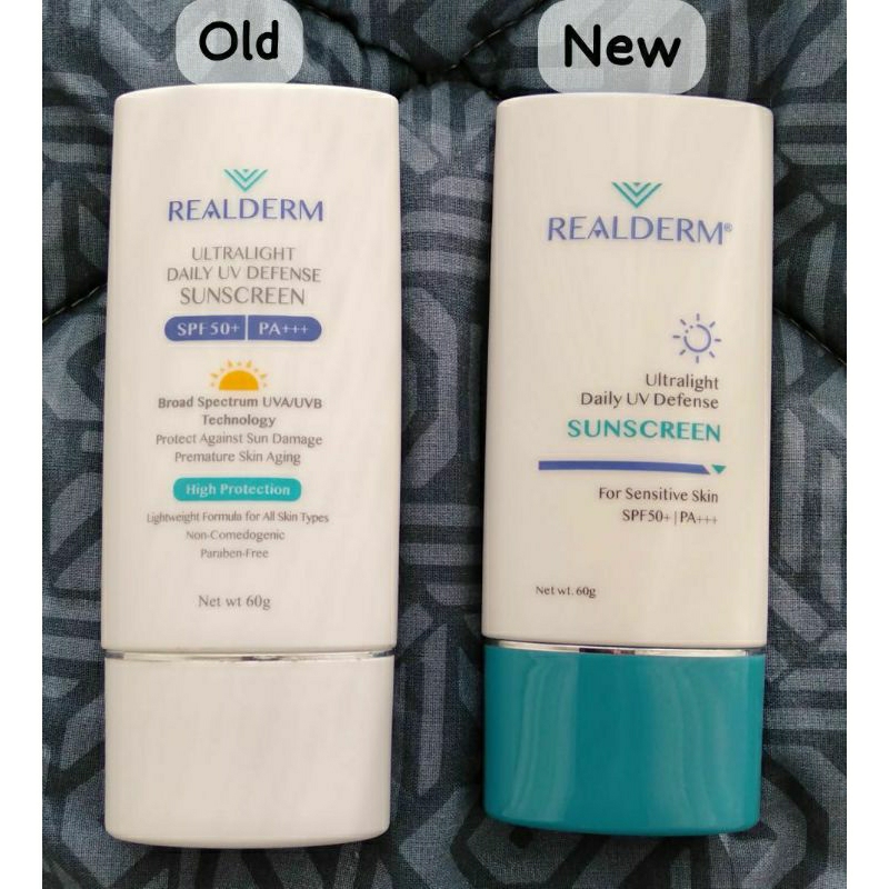 RealDerm Ultralight Sunscreen SPF50+/PA+++ (60G) EXP 7/2027 | Shopee ...