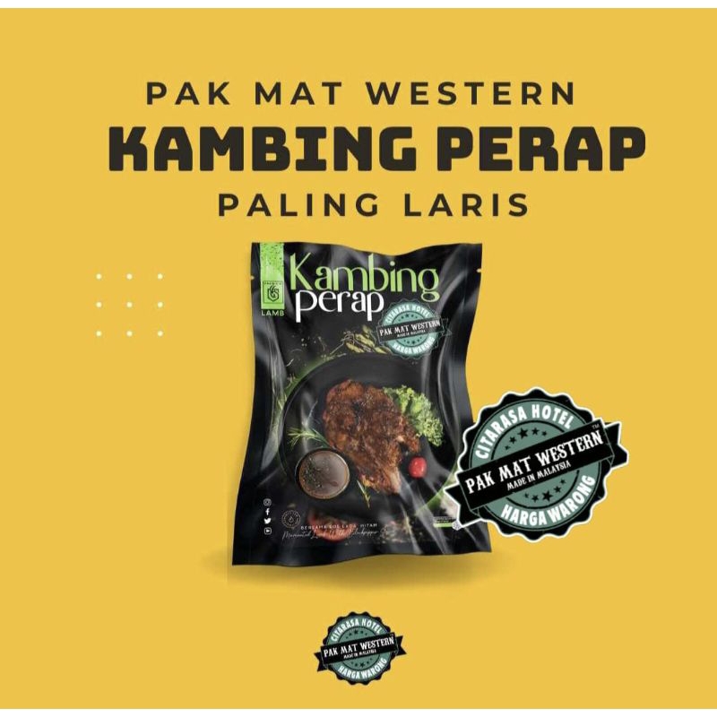 Kambing perap pak mat western daging perap | Shopee Malaysia