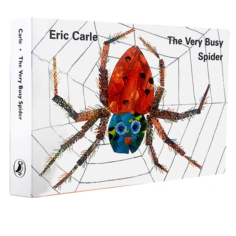 The Very Busy Spider Board book by Eric Carle | Shopee Malaysia