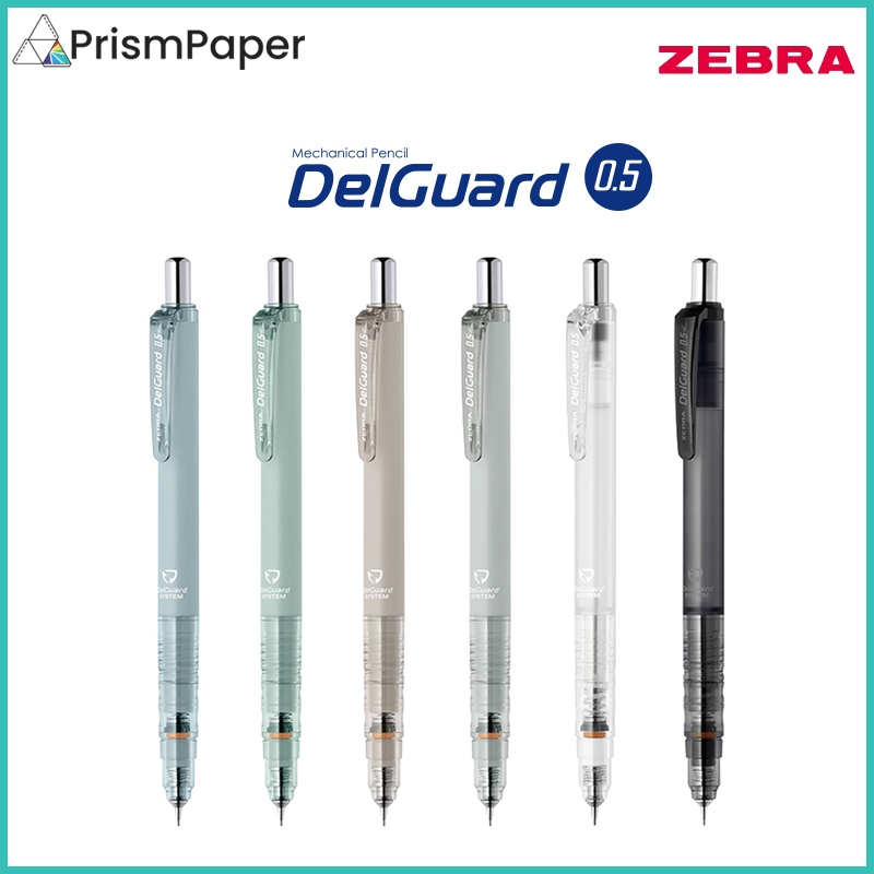 ZEBRA DelGuard Light Grayish Limited Color Mechanical Pencil 0.5mm made ...
