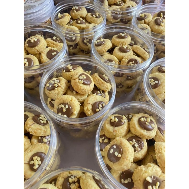 NUTELLA HAZELNUT BUTTON COOKIES (EGGLESS) | Shopee Malaysia