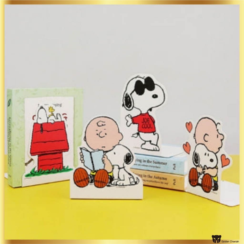 PEANUTS Snoopy & Charlie Brown Bookend – Peanuts Character Design ...