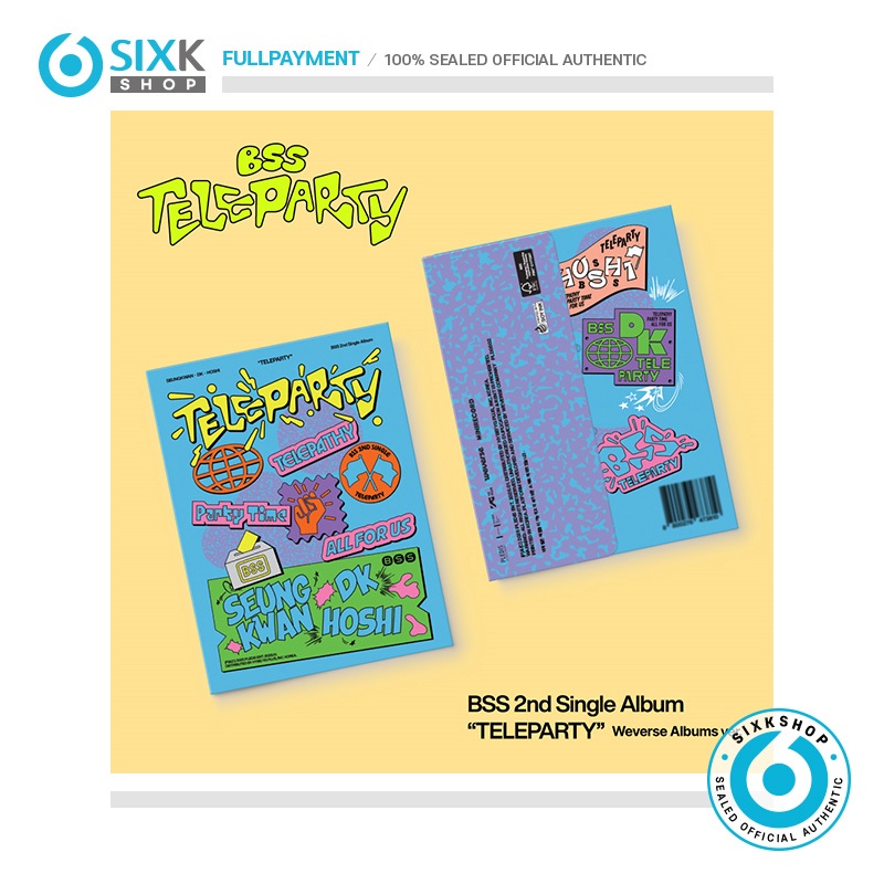 (POB+Weverse Albums ver) BSS 2nd Single Album [TELEPARTY] | Shopee Malaysia