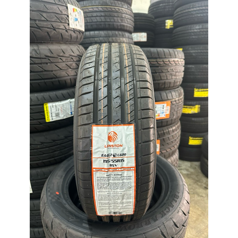 LENSTON 195/55/15 195/55R15 1955515 195-55-15 3 TAHUN WARRANTY FREE ...
