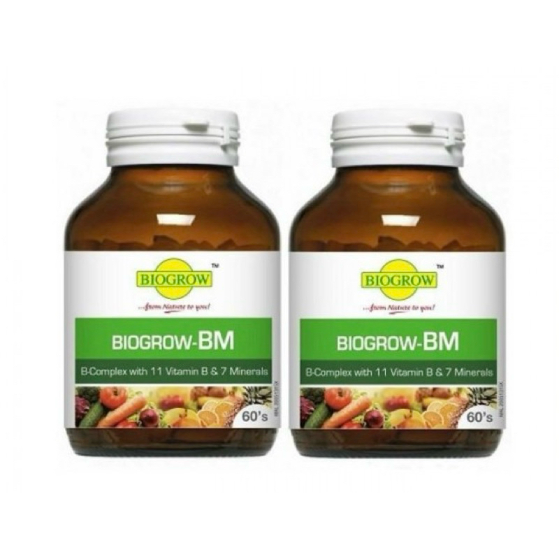 Biogrow BM (2 x 60 Tablets) | Shopee Malaysia