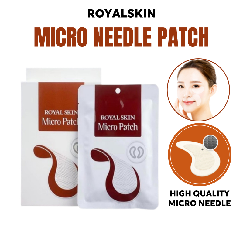 ROYAL SKIN Microneedle Eye Patch - Hyaluron, Eye Wrinkle Care ...
