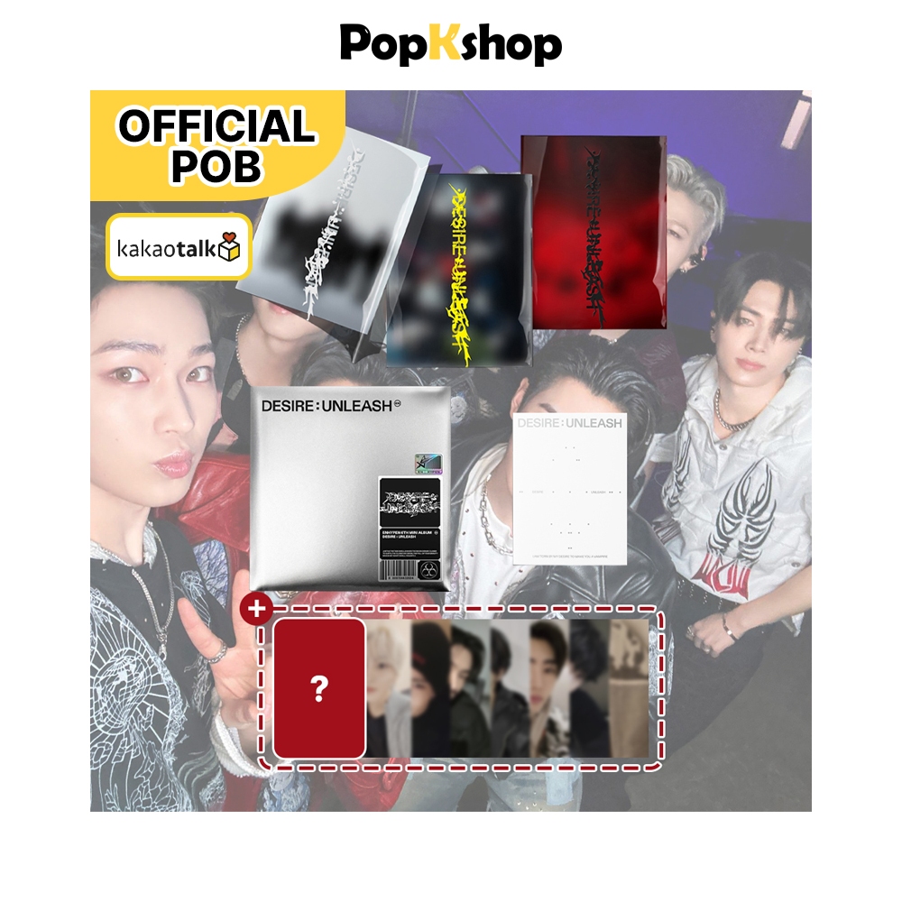 [POB] ENHYPEN 6th Mini Album [ DESIRE : UNLEASH ] + Gift Photocard ...