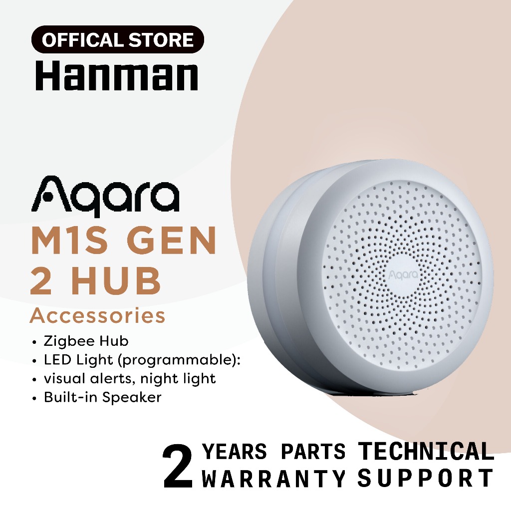 AQARA HUB M1S (2 YEAR PARTS WARRANTY + LIFETIME TECHNICAL SUPPORT ...