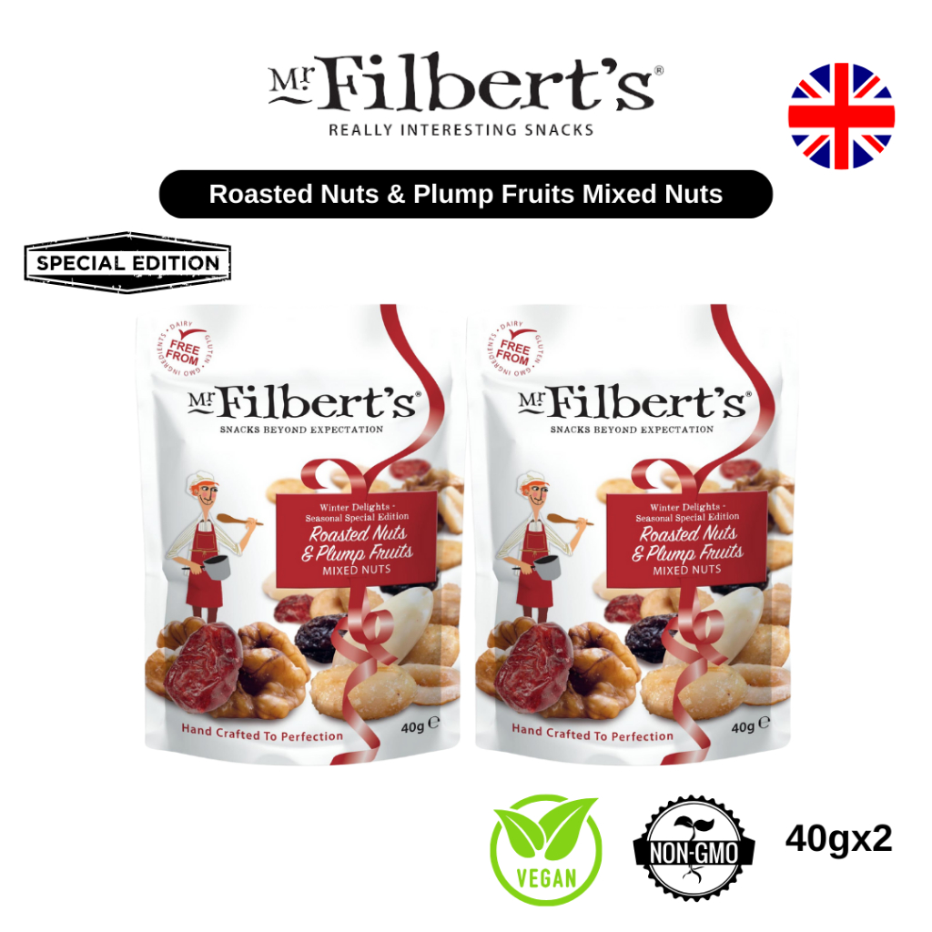 Mr.Filbert's UK Mixed Nuts Black Truffle Honey Peppercorns Plump Fruits ...