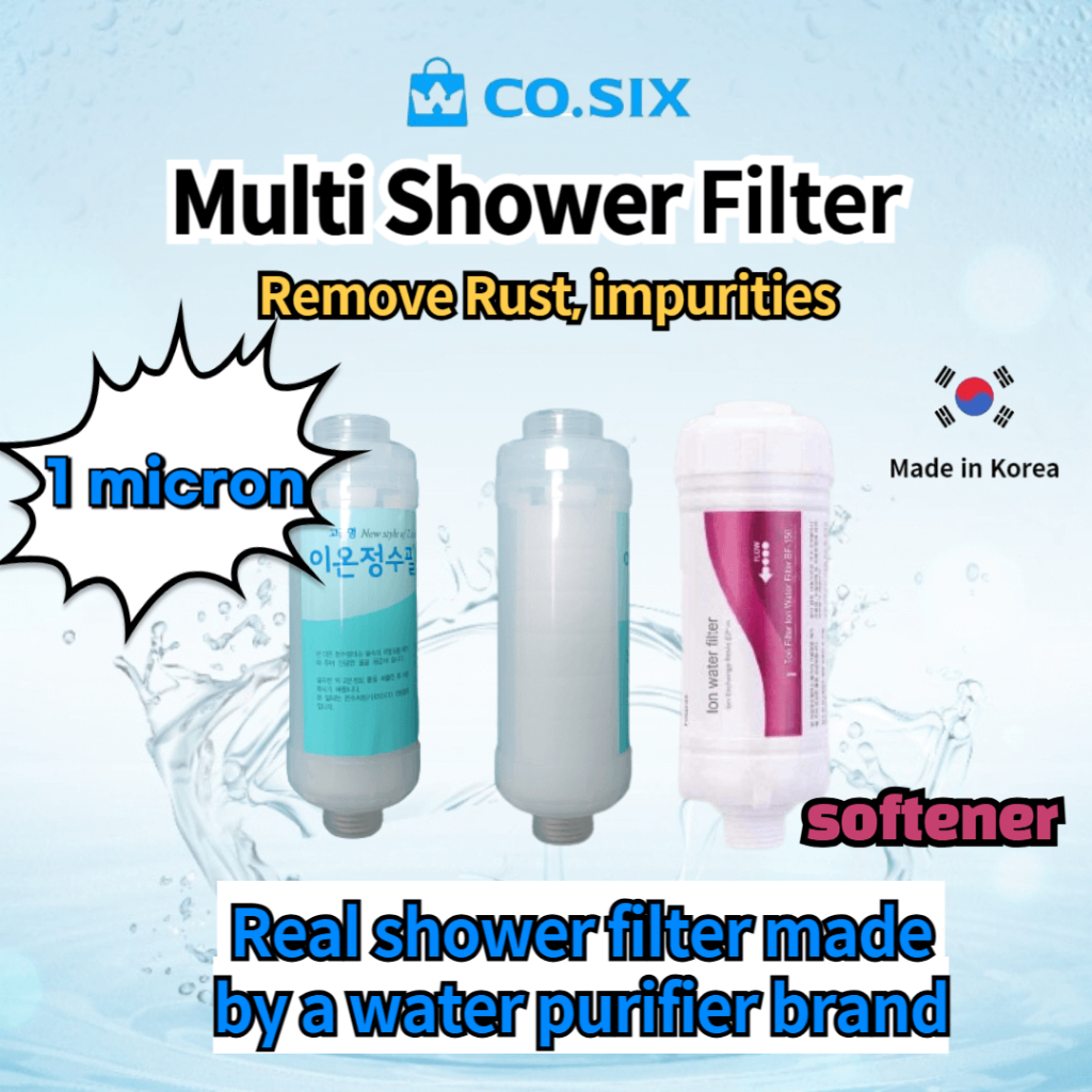 CO.SIX Multi Water Filter / Universal For Kitchen, Shower Heater ...
