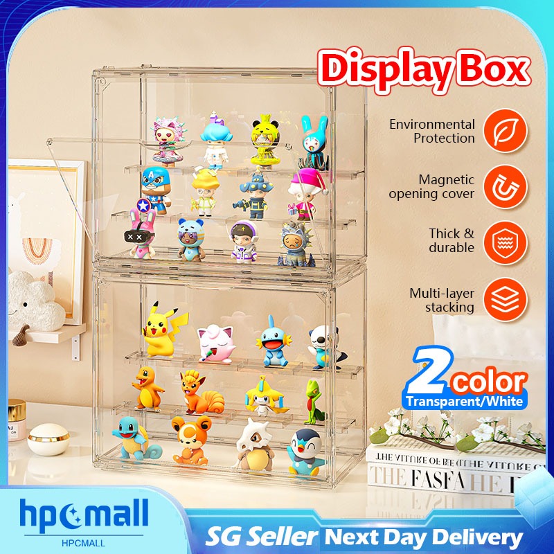 3 Layers Blind Box Display Rack DIY Toys Display Box Transparent ...