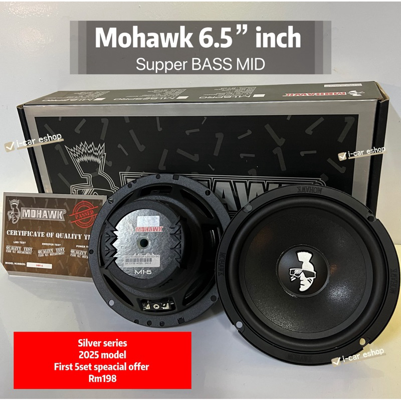 Mohawk 2025 new model ( first 5set offer) 🇺🇸 sound quality speaker 6.5 ...