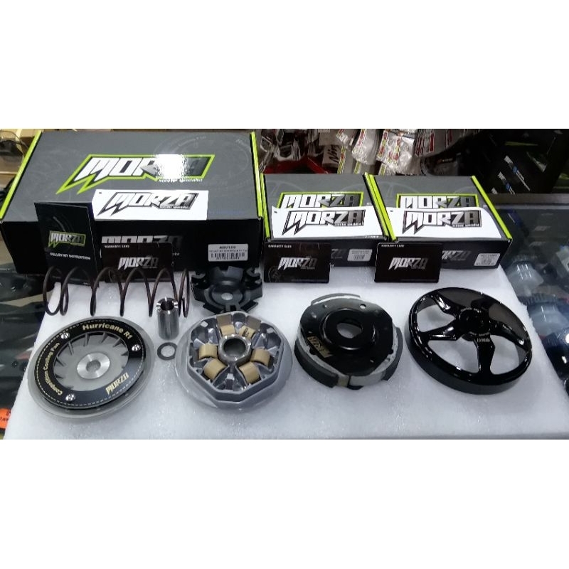 MORZA RACING CVT FULL SET PULLEY KIT-ADV150/PCX150 NEW/(CLUTCH BELL ...