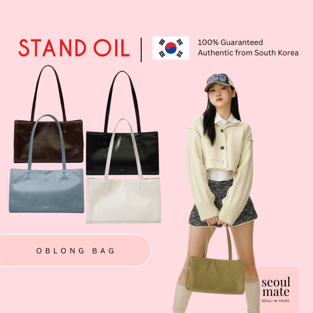 [ from South Korea ] STAND OIL. Oblong Bag in 6 Colors | Shopee Malaysia