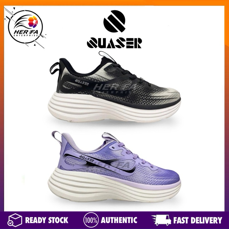 QUASER Neva Women Running Shoes 100%ORIGINAL Kasut Jogging QJS-1018 ...