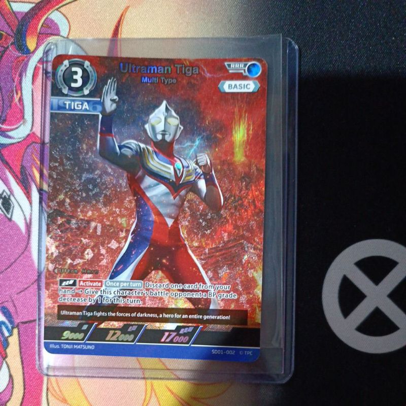 Ultraman Card Game English Ultraman Tiga Multi Type SD01-002 RRR | Shopee Malaysia
