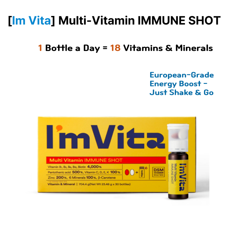 [Im Vita] Multi-Vitamin IMMUNE SHOT 7 Bottles per box | 1 Bottle per ...