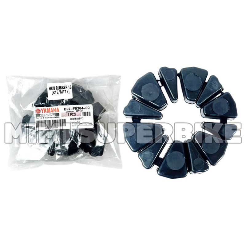 YAMAHA R15M R15 MT15 V1 V2 V3 V4 HUB RUBBER SPROCKET SPOCKET GETAH ...