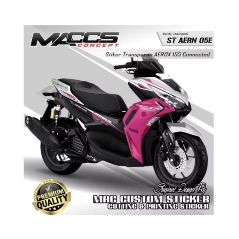 NVX AEROX V2 BODY STICKER CUSTOM | Shopee Malaysia