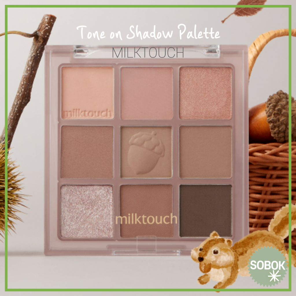[MILKTOUCH] Tone on Shadow Palette 3 colors Eyeshadow happyrim MILK ...